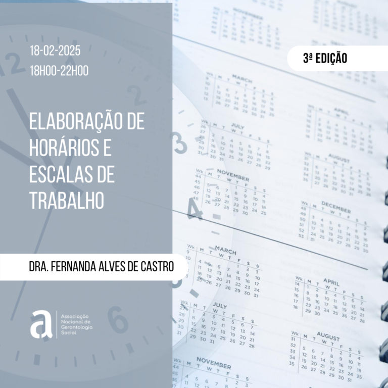 18 Fevereiro | Elaboração de Horários e Escalas de Trabalho (3ª Edição ...